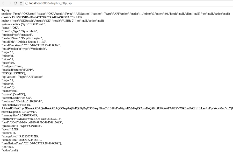API programming language examples