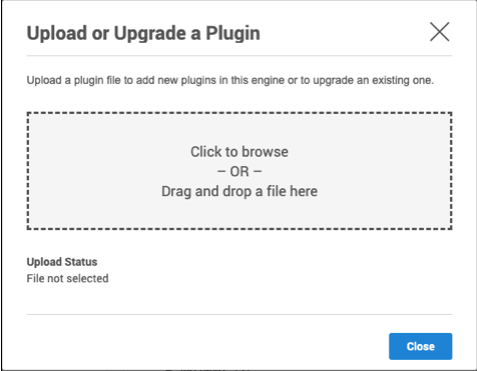 Delphix Engine plugin management