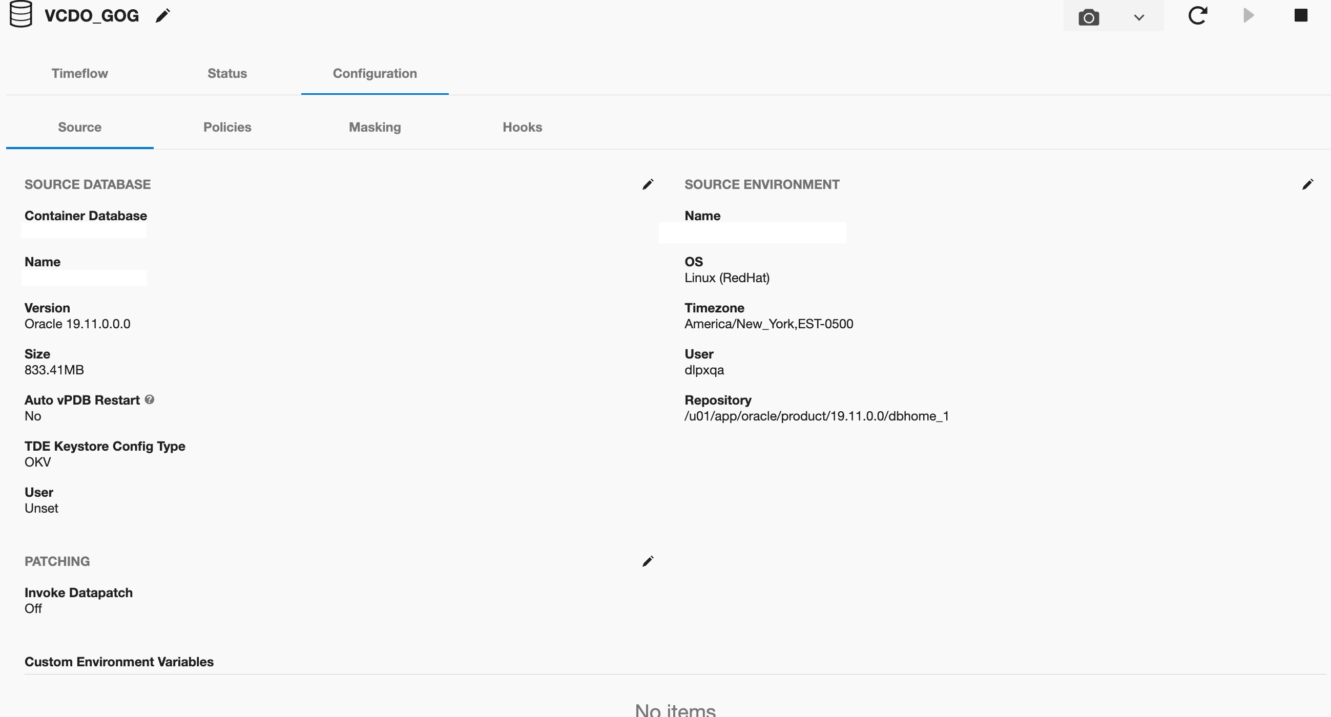 Rotating TDE external key manager password