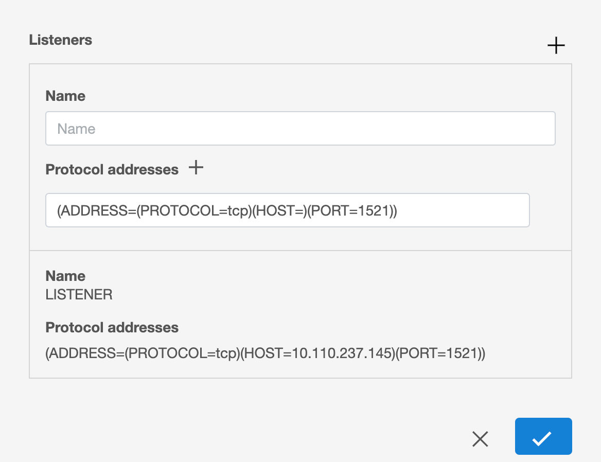 Verifying the listener configuration