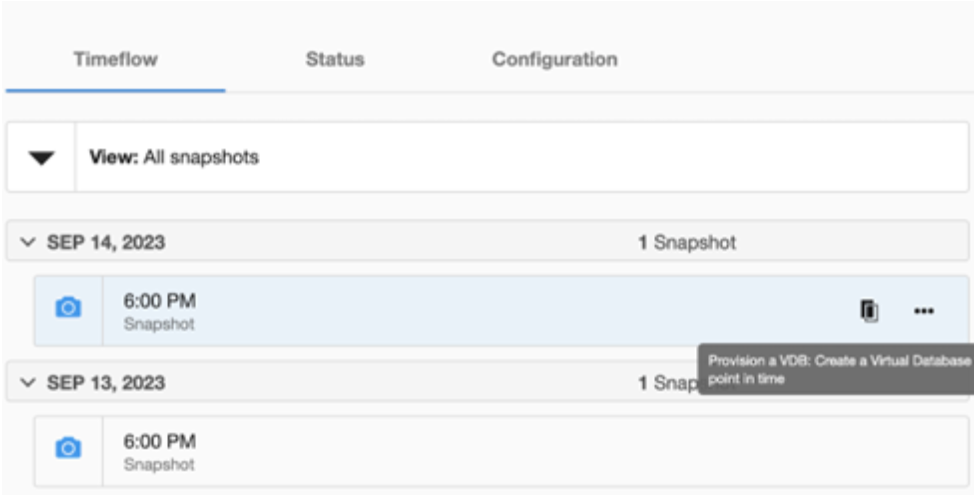 Provisioning an SAP HANA VDB