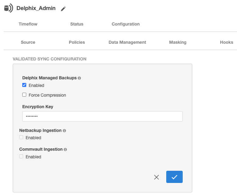 Linking a dSource from a commvault SQL Server backup