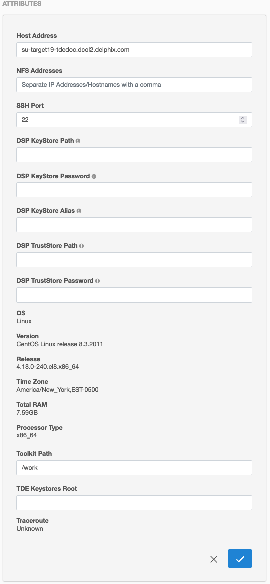Adding or editing the TDE keystores root