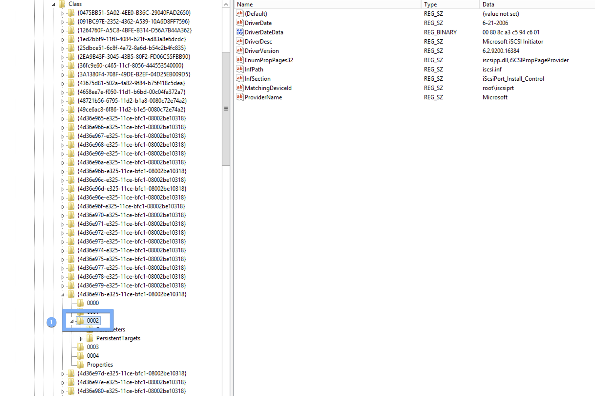 Windows iSCSI configuration requirements